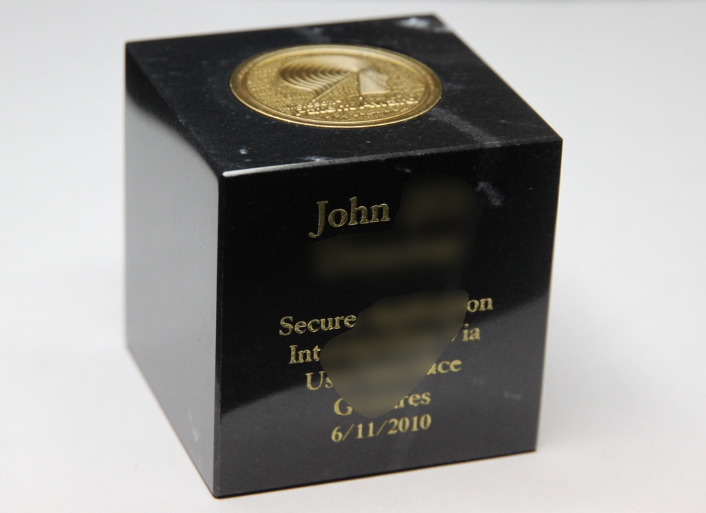 Microsoft "Patent Cube" Award for filing a patent | eBay